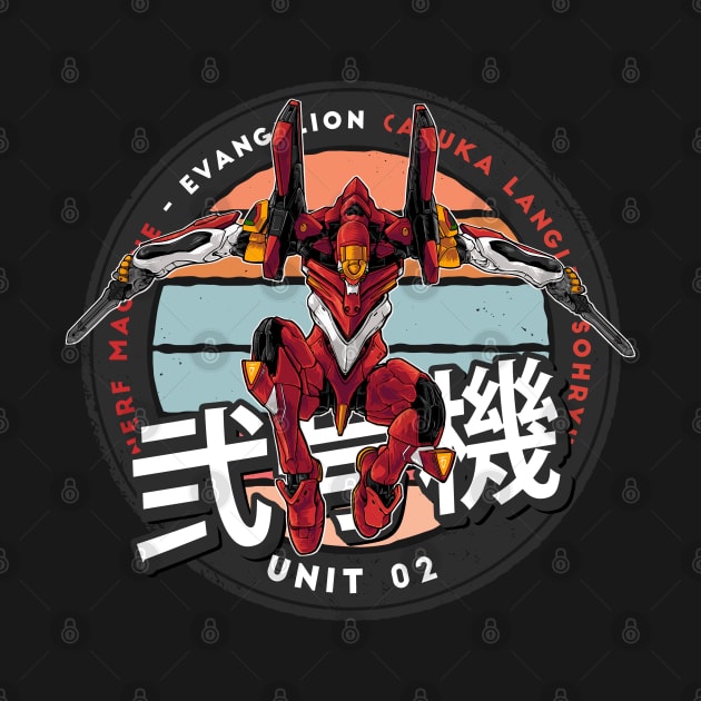 Evangelion Unit 02 Hoodie - Evangelion Store